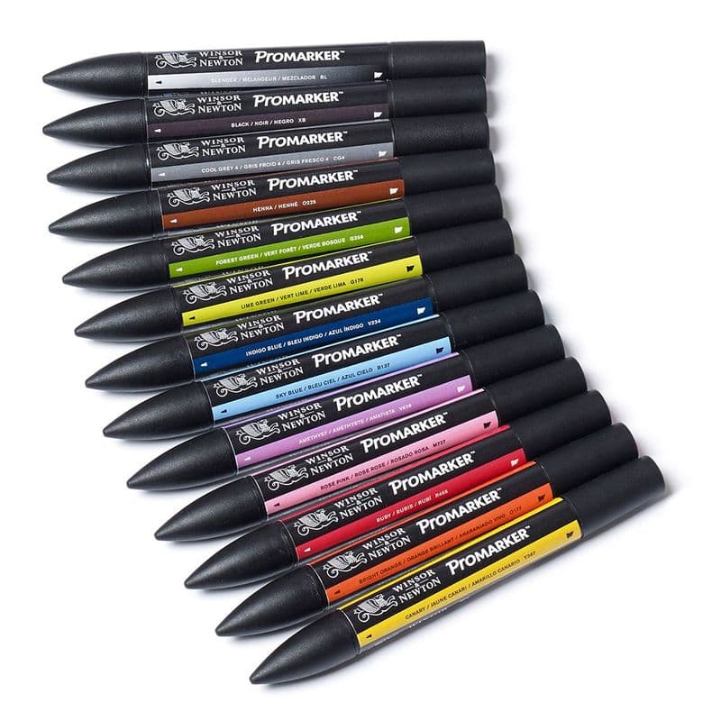 Winsor Newton Promarkers – Craft and Canvas