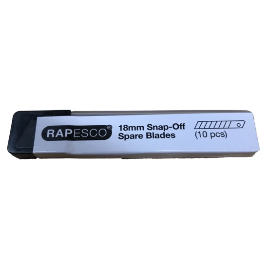 Rapesco 18mm Replacement Snap Off Blades - Craft and Canvas