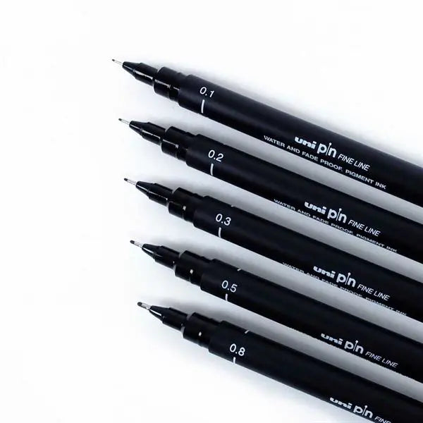 Uni Pin Fineliner Pens & Sets - Craft and Canvas